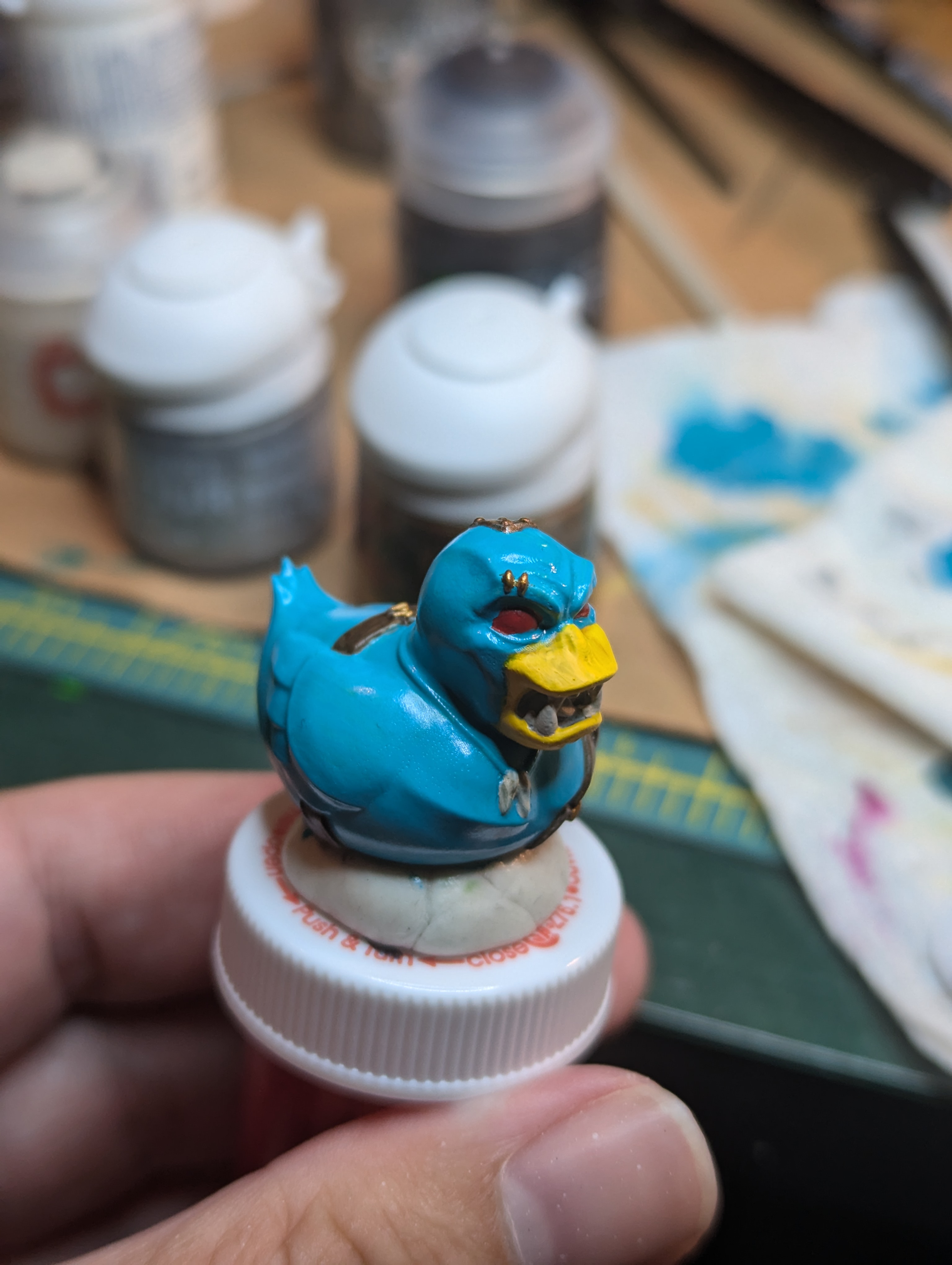 3D Printable Astral Dork Rubber Duck - Space Orc Proxy by Mike "Epic ...