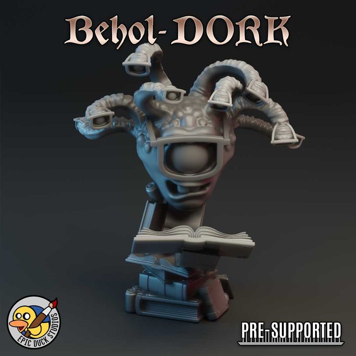 3D Printable The Behol-DORK! by Mike "Epic Duck" Cousins