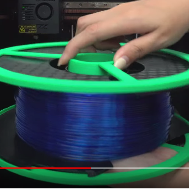 3D Printable Filament Spool（Designed by Kingroon） by Kingroon