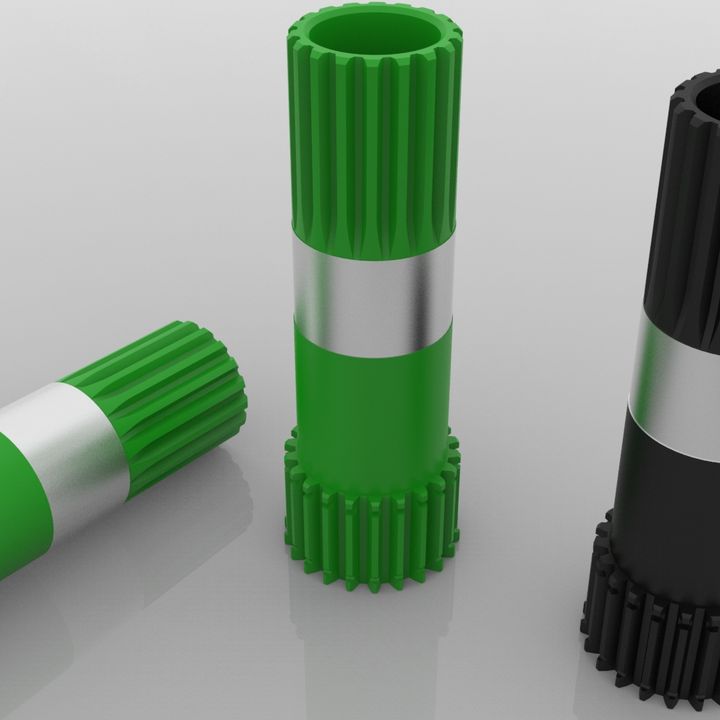 3D Printable TRACTOR SHAFTS_A by adisnovin_3D