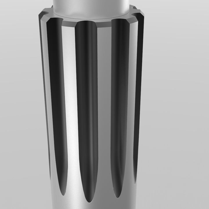 3D Printable TRACTOR SHAFTS_B by adisnovin_3D