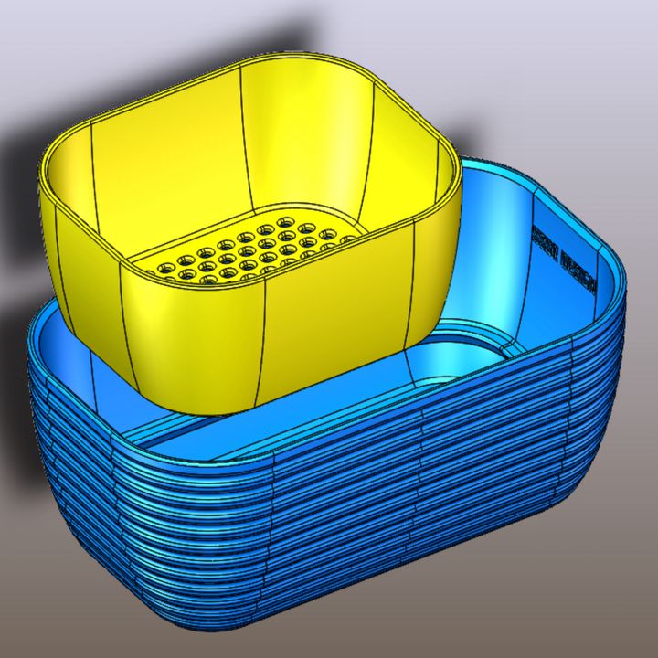 3D Printable Versatile Snack Box by MING