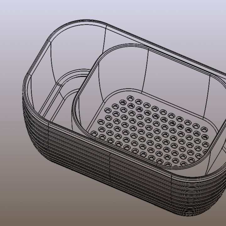 3D Printable Versatile Snack Box by MING
