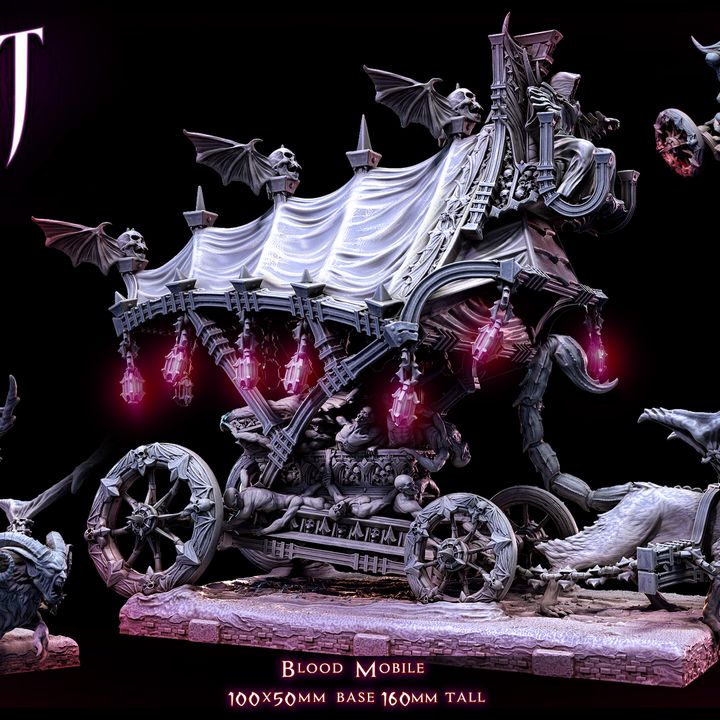 3D Printable Blood Mobile by Mini Monster Mayhem