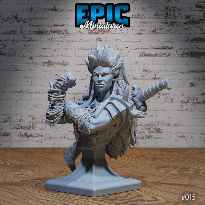 3D Printable Epic Collectibles Pack (20 Models) / Busts & Mugs Set ...