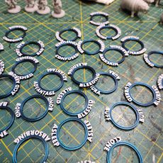 3D Printable Base-Rings Pack (269 Rings) & Ring Holder / Dungeon Master ...