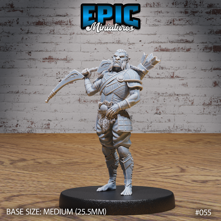 3D Printable Orc Army Pack (65 Models) / Goblin & Hobgoblin Set / Green ...