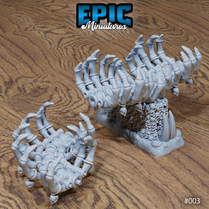 3D Printable Undead Army Pack (65 Models) / Skeleton & Lich Set ...