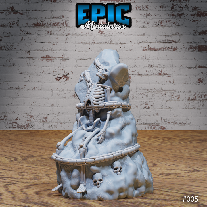 3D Printable Undead Army Pack (65 Models) / Skeleton & Lich Set ...