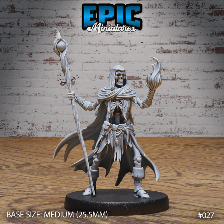 3D Printable Undead Army Pack (65 Models) / Skeleton & Lich Set ...
