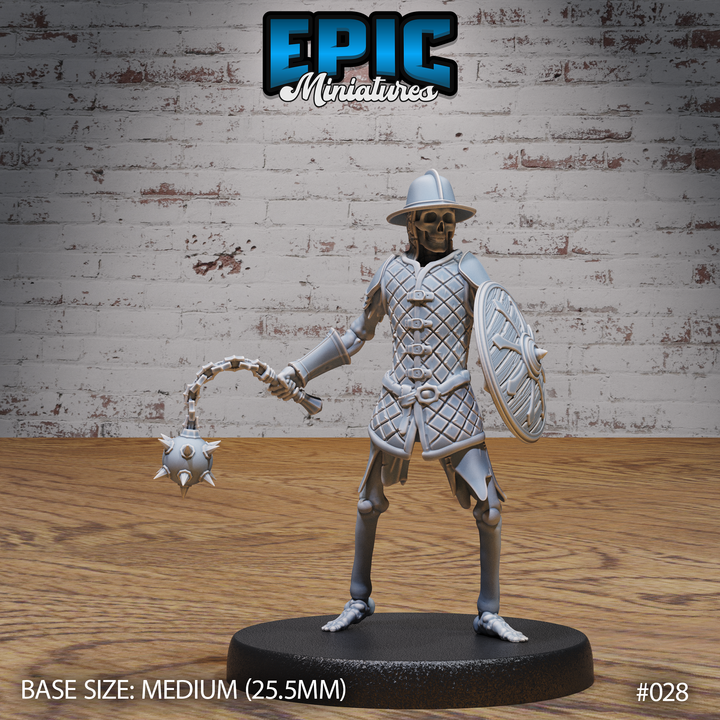 3D Printable Undead Army Pack (65 Models) / Skeleton & Lich Set ...
