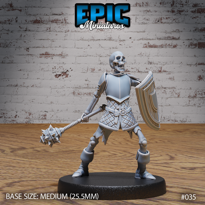 3D Printable Undead Army Pack (65 Models) / Skeleton & Lich Set ...