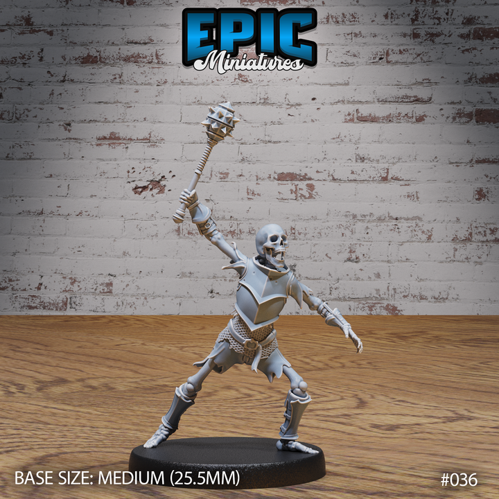 3D Printable Undead Army Pack (65 Models) / Skeleton & Lich Set ...