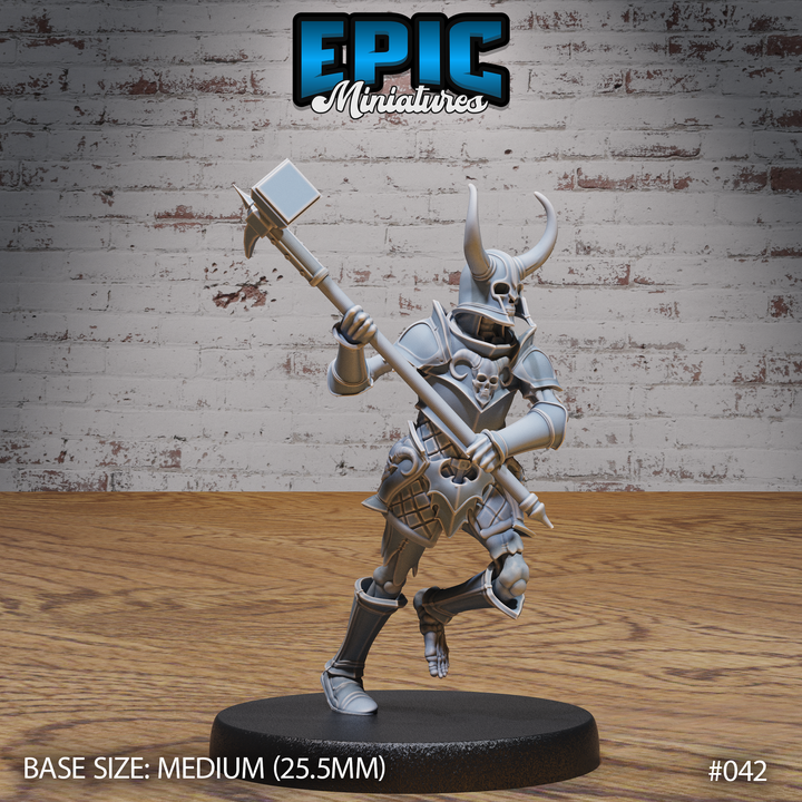 3D Printable Undead Army Pack (65 Models) / Skeleton & Lich Set ...