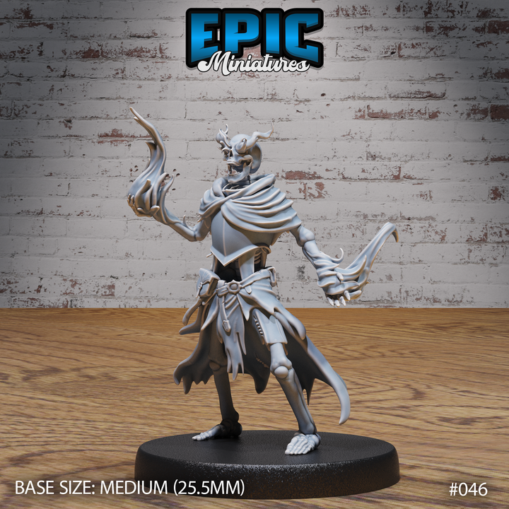 3D Printable Undead Army Pack (65 Models) / Skeleton & Lich Set ...