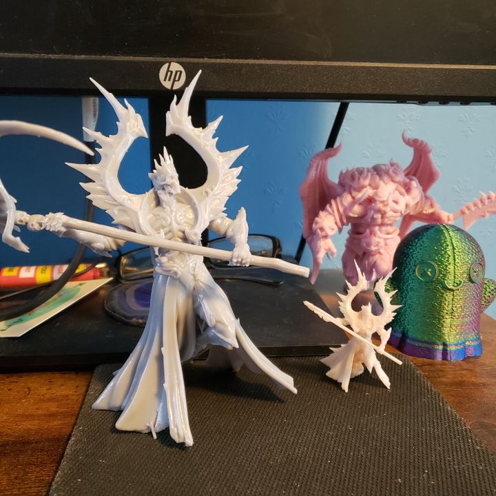 3D Print of Undead Army Pack (65 Models) / Skeleton & Lich Set ...