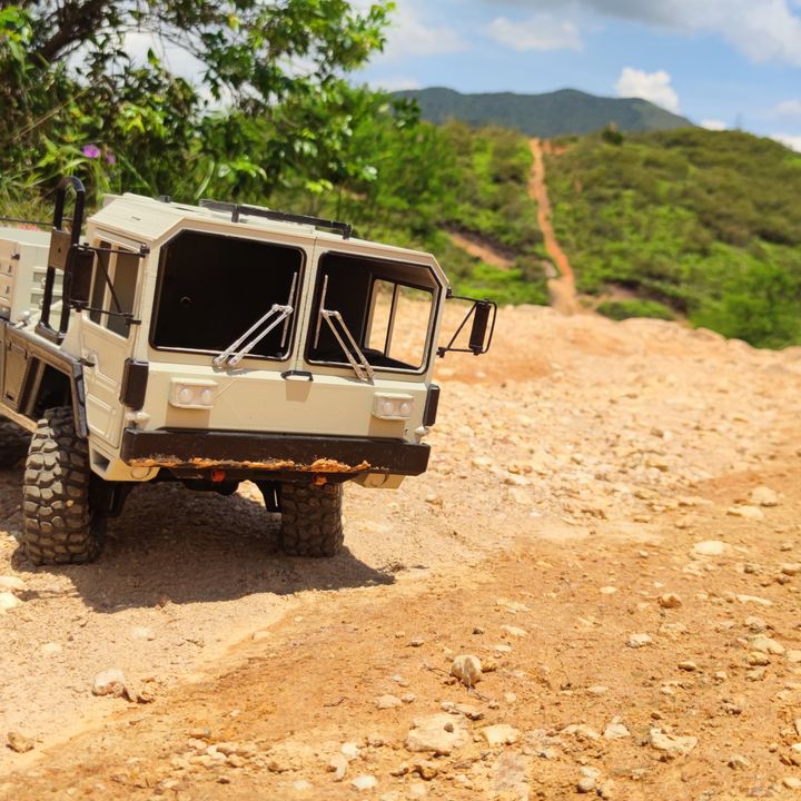 3D Printable Crawler Cat 1 6x6 Sideboard Flatbed - 1/10 RC body ...