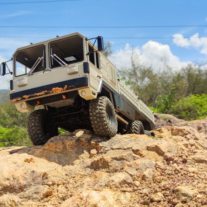 3D Printable Crawler Cat 1 6x6 Sideboard Flatbed - 1/10 RC body ...