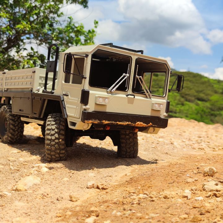 3D Printable Crawler Cat 1 6x6 Sideboard Flatbed - 1/10 RC body ...