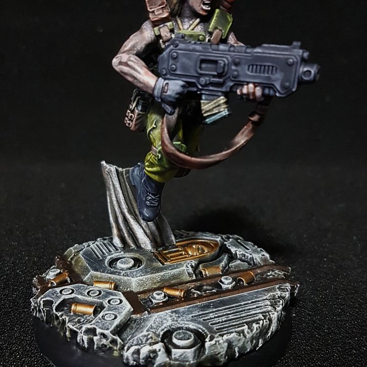 3D Print of Female Jungle Fighters – Special Weapons - Imperial Force ...