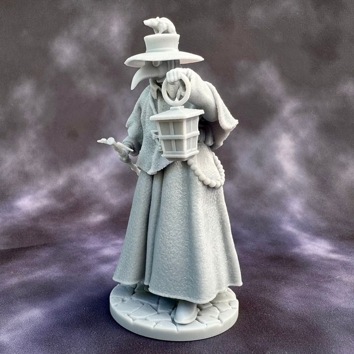 3D Printable PLAGUE DOCTOR | PHYSICIAN by ABC3D Models