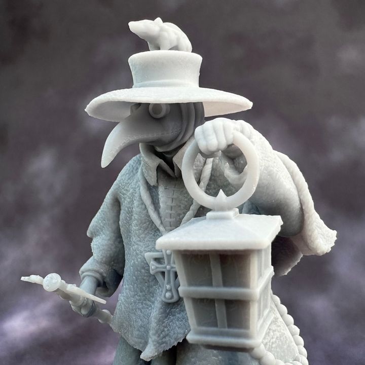 3D Printable PLAGUE DOCTOR | PHYSICIAN by ABC3D Models