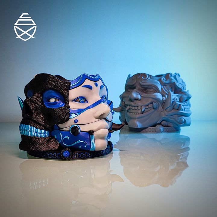 3D Printable YOKAI BLEND VASE by PipeCox