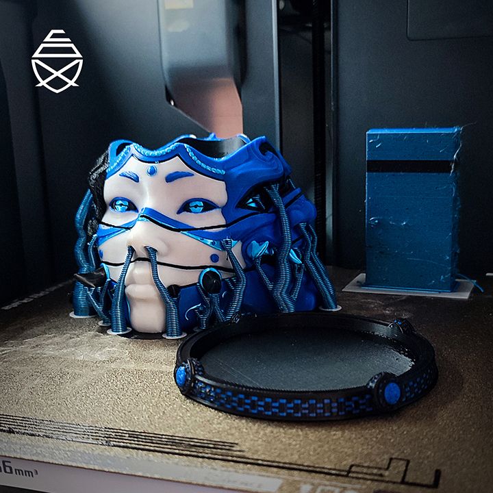 3D Printable YOKAI BLEND VASE by PipeCox