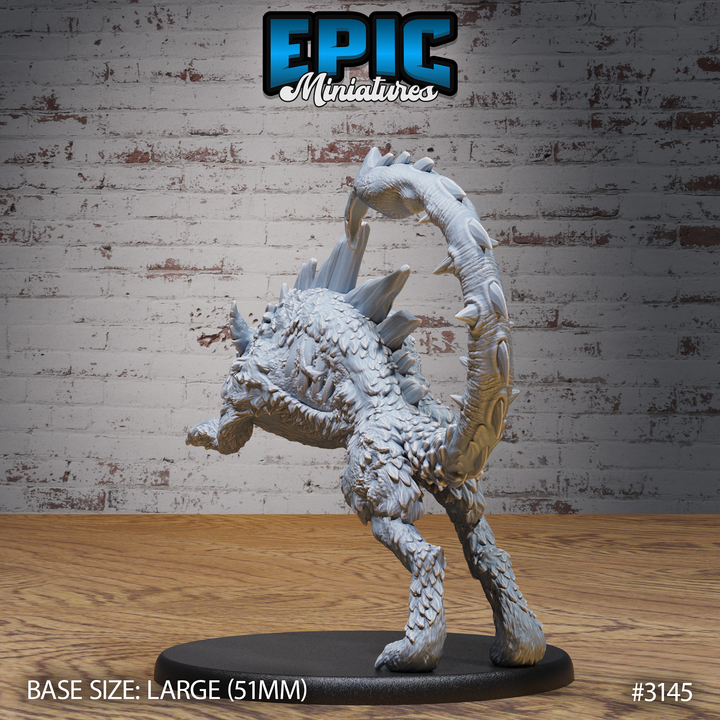 3D Printable Lupion Wolf Scorpion Chimera Attack / Evil Poison Hybrid ...