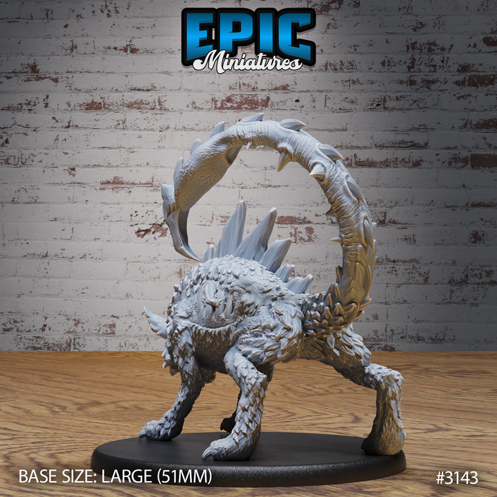 3D Printable Lupion Wolf Scorpion Chimera Set / Evil Poison Hybrid ...