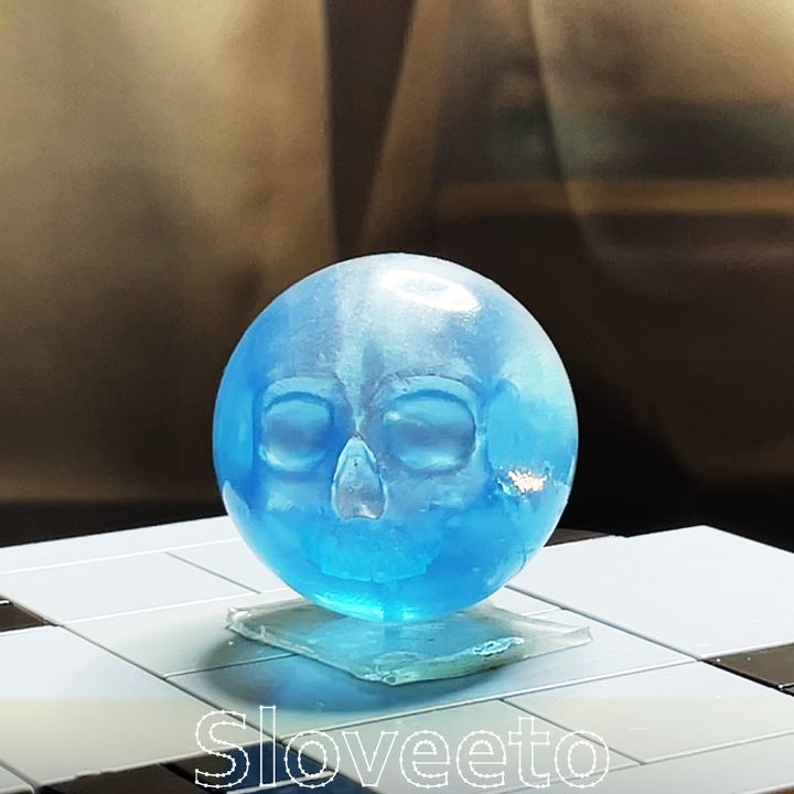 3D Printable Transparent Skull Ball with Intricate Detailing - Perfect ...