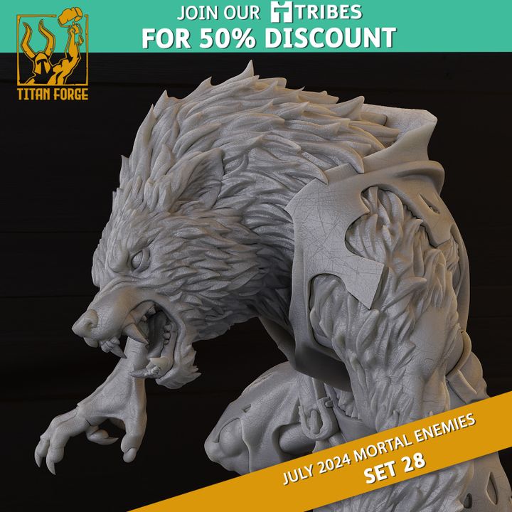 3D Printable RPG - Monsters DnD 5e - Mortal Enemies Set 28 by Titan ...