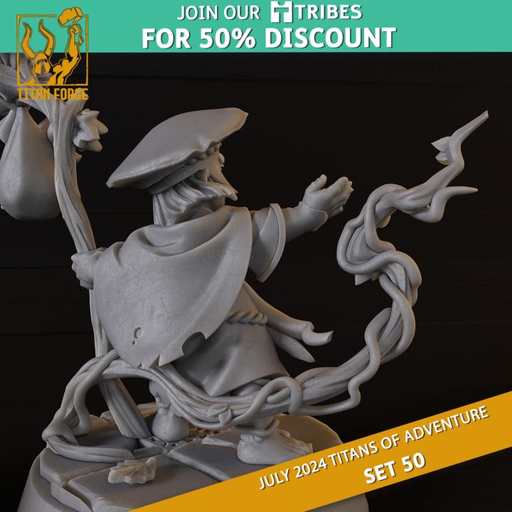 3D Printable RPG - DnD Hero Characters - Titans of Adventure Set 50 by ...