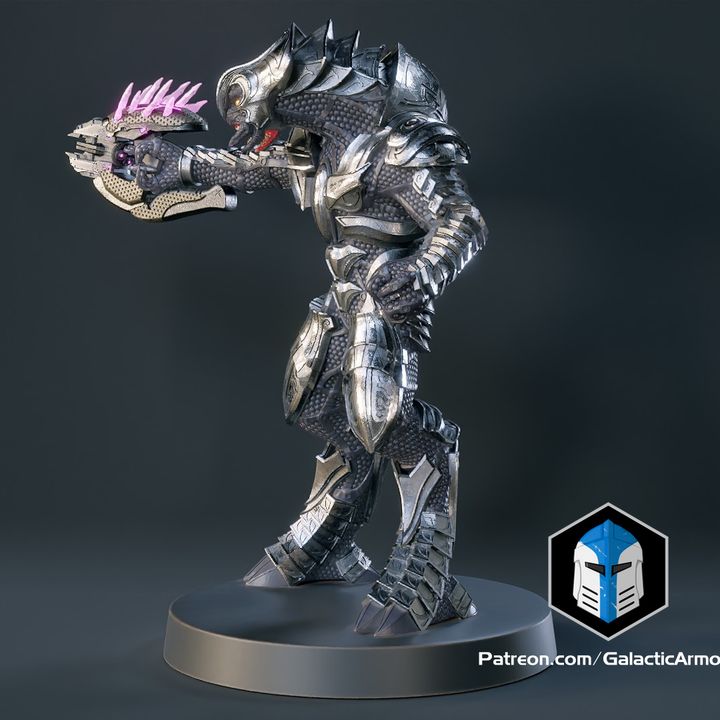3D Printable 1:48 Scale Halo Arbiter Miniatures - 3D Print Files by ...