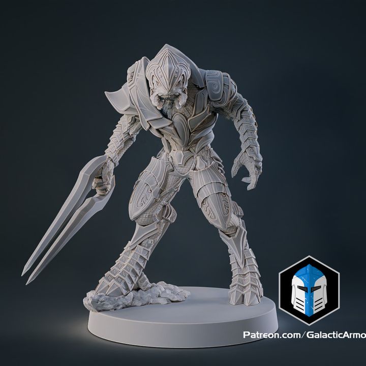 3D Printable 1:48 Scale Halo Arbiter Miniatures - 3D Print Files by ...