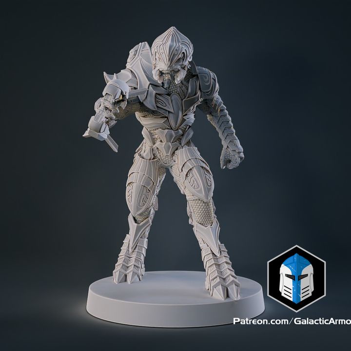 3D Printable 1:48 Scale Halo Arbiter Miniatures - 3D Print Files by ...