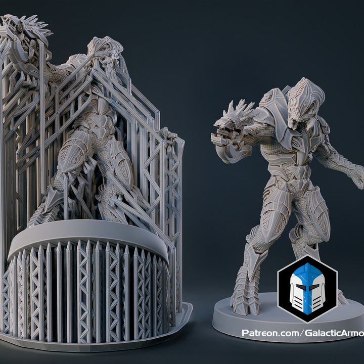 3D Printable 1:48 Scale Halo Arbiter Miniatures - 3D Print Files by ...