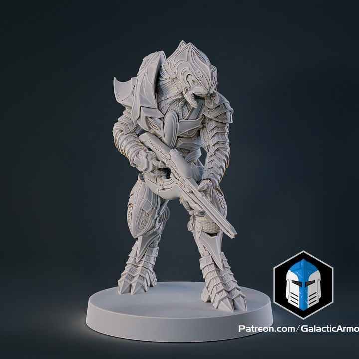 3D Printable 1:48 Scale Halo Arbiter Miniatures - 3D Print Files by ...