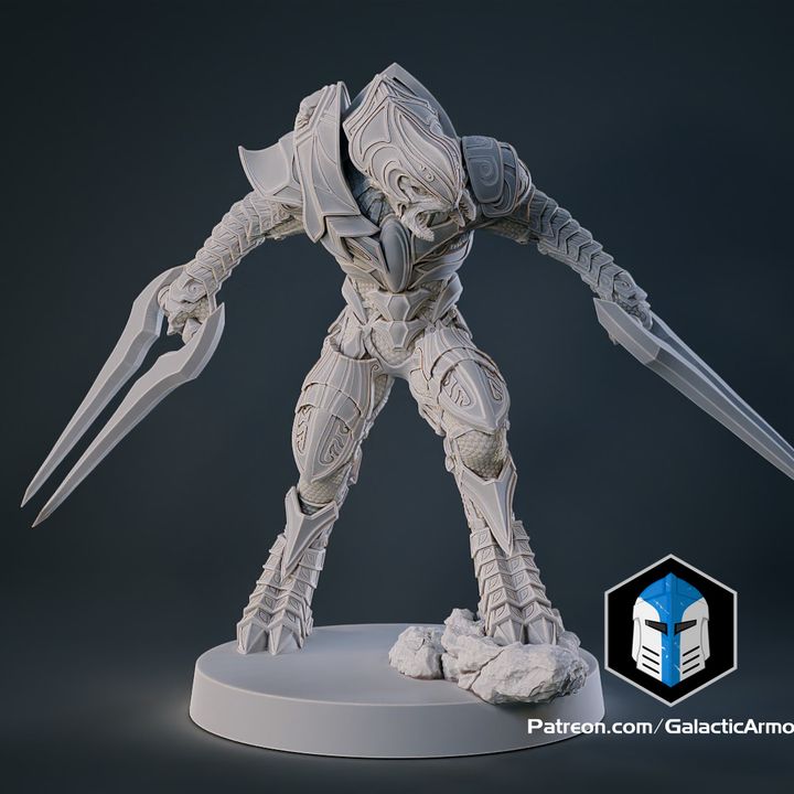 3D Printable 1:48 Scale Halo Arbiter Miniatures - 3D Print Files by ...