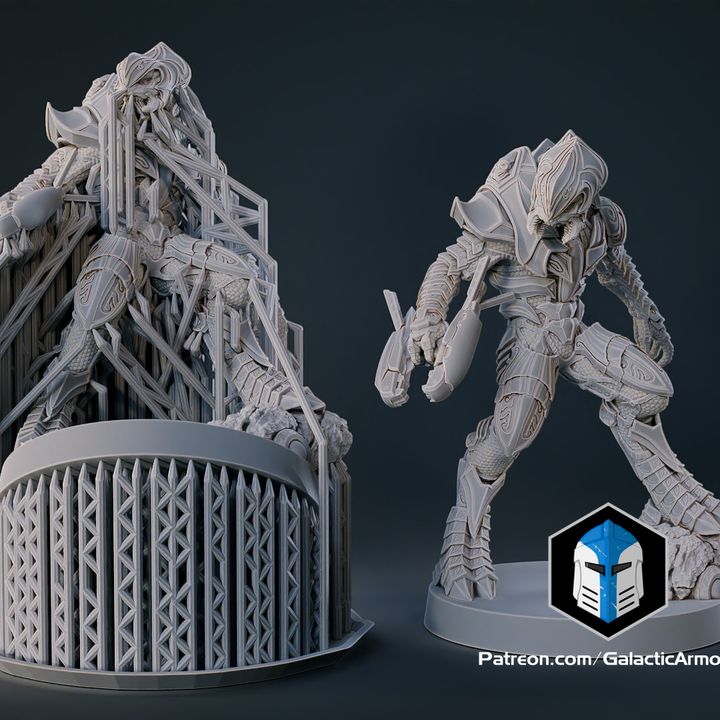 3D Printable 1:48 Scale Halo Arbiter Miniatures - 3D Print Files by ...