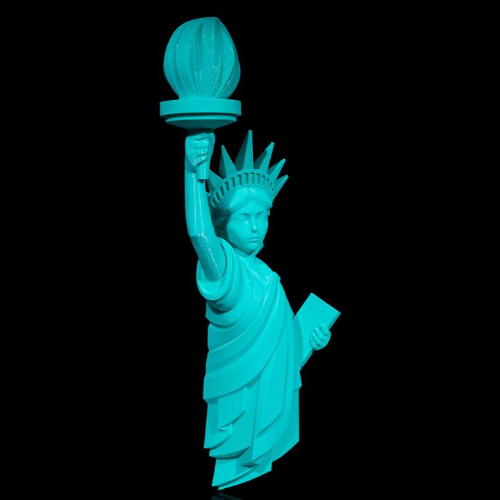 3D Printable Statue of Liberty Torch by Stlflix