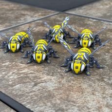 3D Printable Flexi Factory Cyber Bee by Flexi Factory