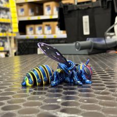 3D Printable Flexi Factory Cyber Bee by Flexi Factory