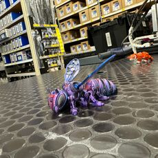 3D Printable Flexi Factory Cyber Bee by Flexi Factory