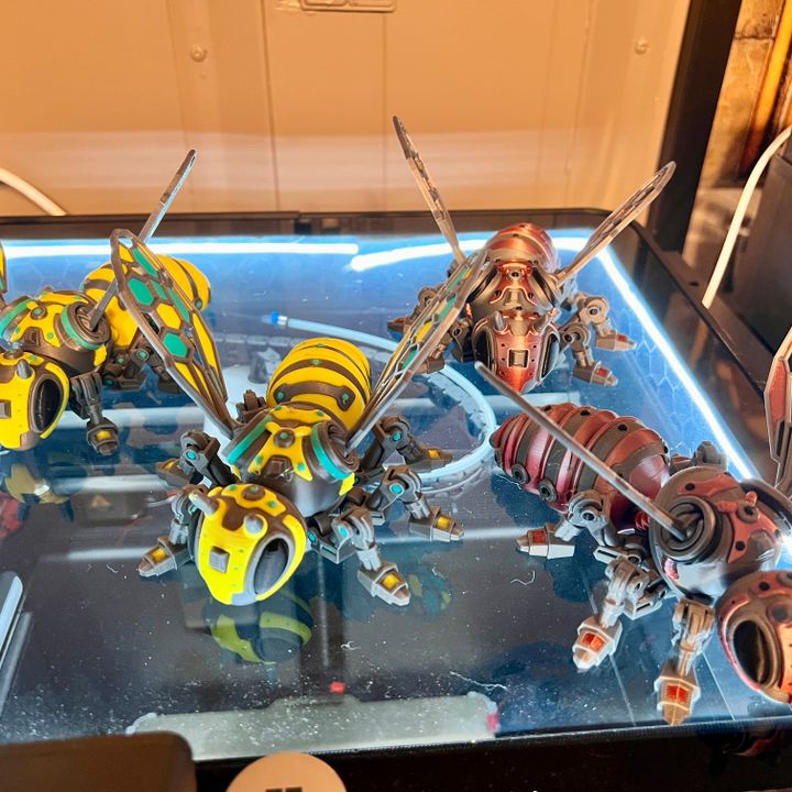 3D Print of Early Release: Flexi Factory Cyber Bee 通过 kevinlee6