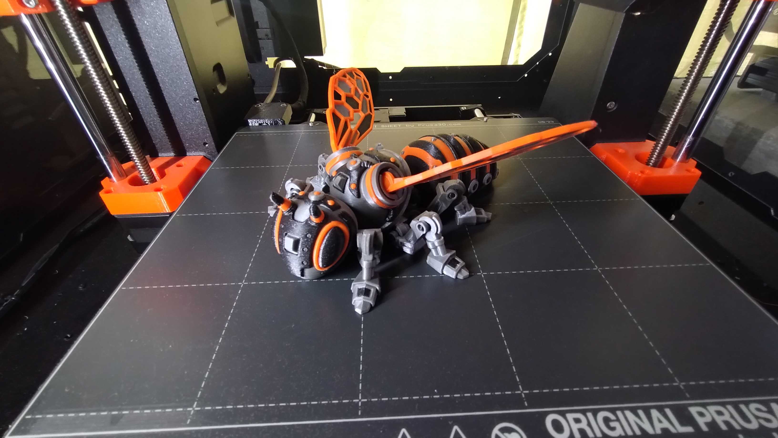3D Printable Flexi Factory Cyber Bee by Flexi Factory