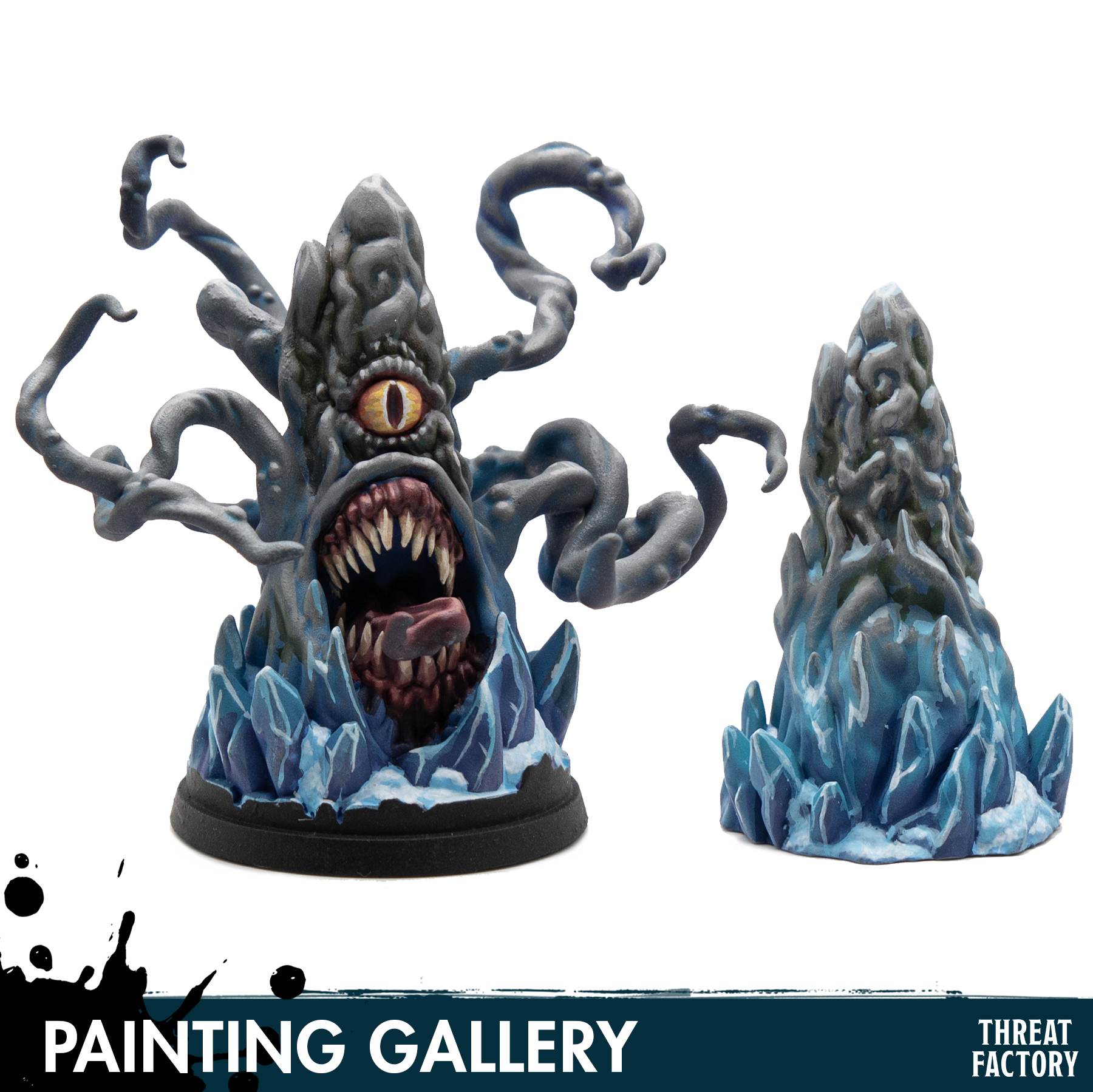 3D Printable Roper & stalagmite by Threat Factory