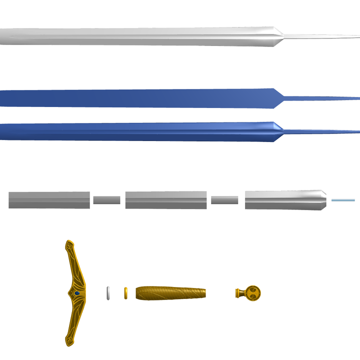 3D Printable Fable Sword by Aguilar Workshop