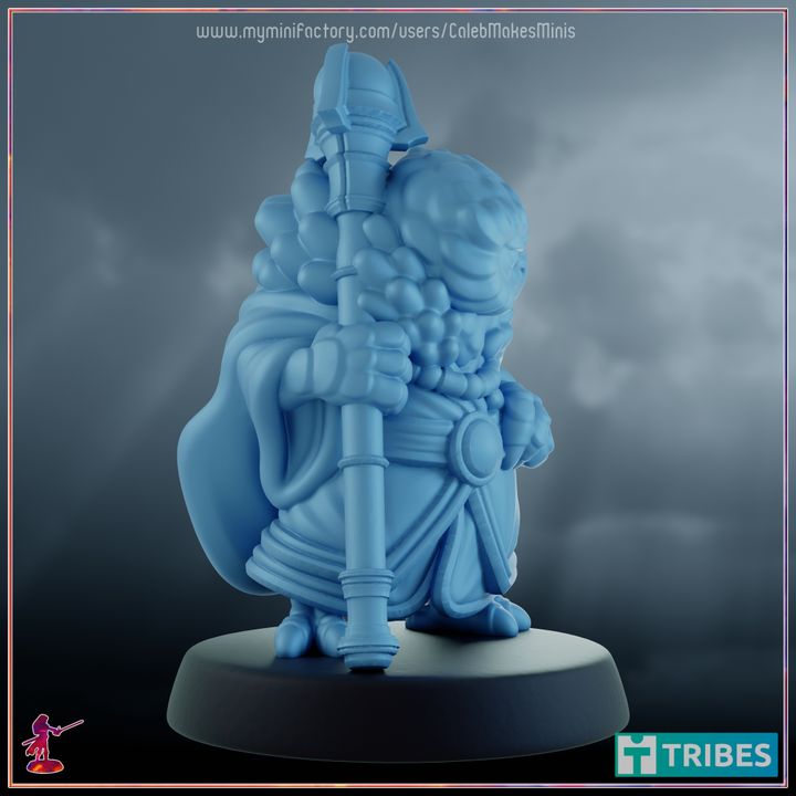 3D Printable "Archimedes" - Owl Wizard [PRE-SUPPORTED] | Avians Series ...