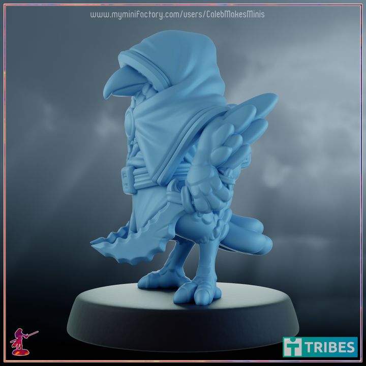 3D Printable "Maeve" - Raven Rogue [PRE-SUPPORTED] | Avians Series by ...